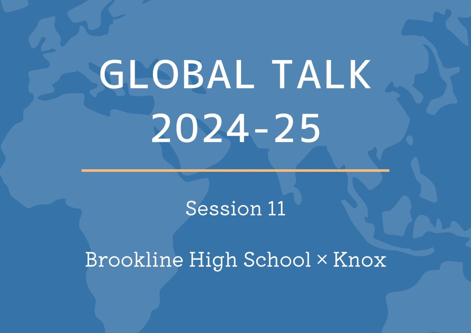 活動報告 | Global Talk